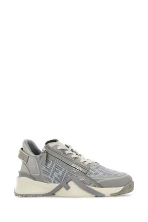 Fendi Fabric Flow Sneakers - Gray
