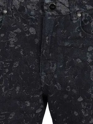 Fendi Falena Drops Jacquard Jeans