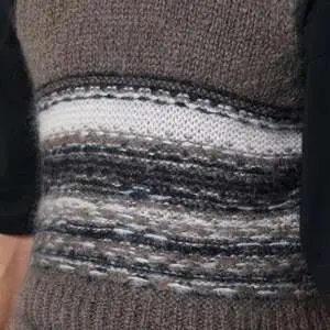 Our Legacy Mohair And Wool Striped Gilet