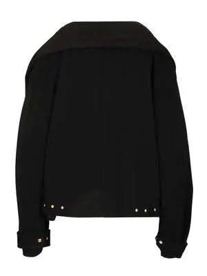 Celine Wool Jacket With Removable Scarf