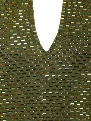 SELF-PORTRAIT Polka Dot Off-the-shoulder Mini Dress