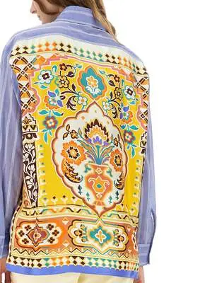 Etro Striped Cotton Shirt - Multicolor