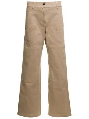 Palm Angels High Waisted Bottoms For Women