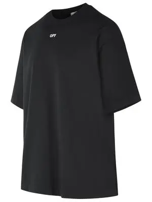 Off-White Chain' Cotton T-shirt - Black
