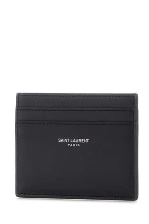 Saint Laurent Leather Card Holder