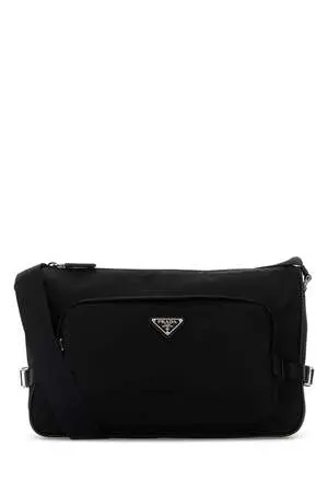Prada Re-nylon Large Crossbody Bag - Black