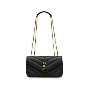 Saint Laurent Envelope Shoulder Bag - Black