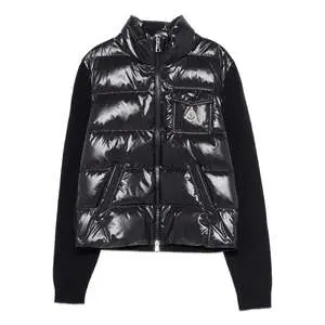 Moncler Padded Jacket With Logo Patch