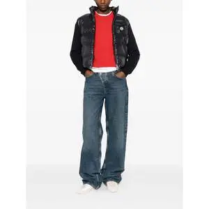 Moncler Padded Jacket With Logo Patch