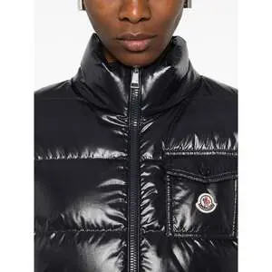 Moncler Padded Jacket With Logo Patch
