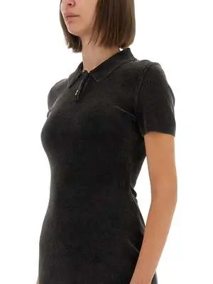 Alexander Wang Polo Collar Mini Dress