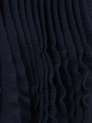 Alaïa Tweed Knit Ruffle Skirt