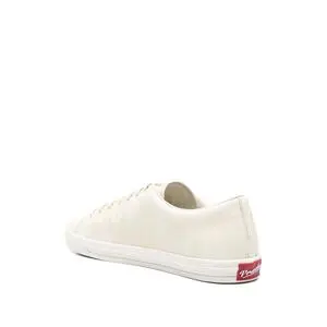 Prada Low-top Lace-up Trainers - Cream