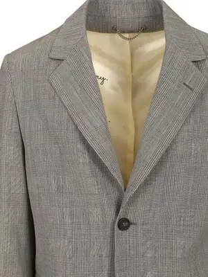 GOLDEN GOOSE Prince Of Wales Wool Blazer