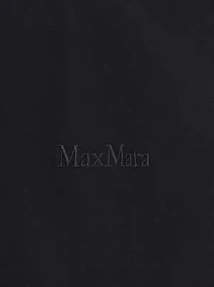 Max Mara Cotton T-shirt With Embroidered Logo