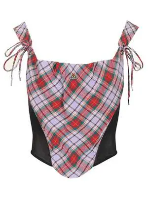VIVIENNE WESTWOOD Tartan Corset - Multicolor