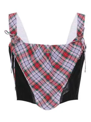 VIVIENNE WESTWOOD Tartan Corset