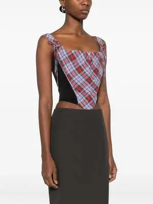 VIVIENNE WESTWOOD Tartan Corset