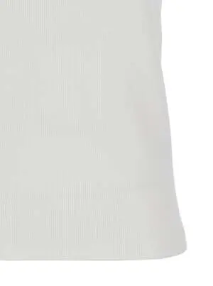 Bottega Veneta Ribbed Cotton Tank Top - Multicolor