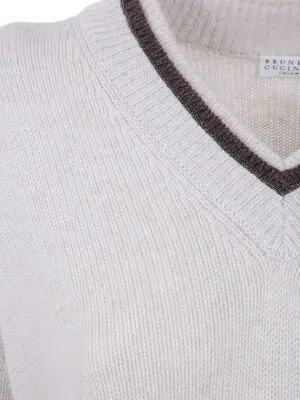 Brunello Cucinelli Cashmere V-neck Sweater