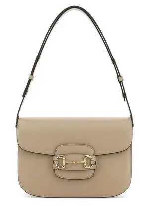Gucci Leather Horsebit 1955 Shoulder Bag - Brown