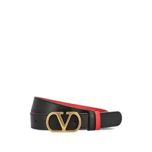 Valentino Garavani Black Red Accessories For Women