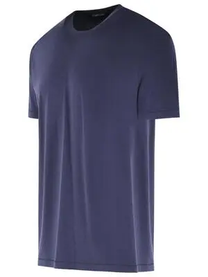 TOM FORD Navy Cotton Blend T-shirt