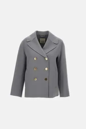 Max Mara Margot Double-breasted Coat - Multicolor