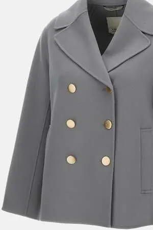 Max Mara Margot Double-breasted Coat - Multicolor