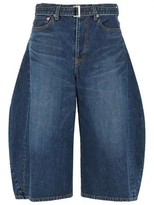 Sacai Cotton Balloon Wide Leg Jeans