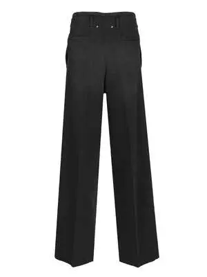 GOLDEN GOOSE Wide-leg Denim Trousers - Black