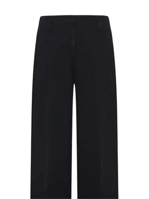 GOLDEN GOOSE Wide-leg Denim Trousers - Black