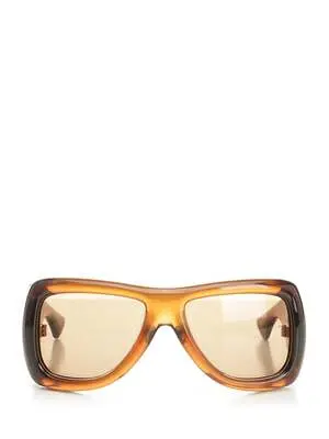 Saint Laurent Oversized Injected Frame Sunglasses