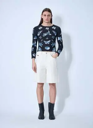 Marni Cotton Bermuda Shorts