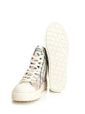 VIVIENNE WESTWOOD Heather Tartan" High-top Plimsolls