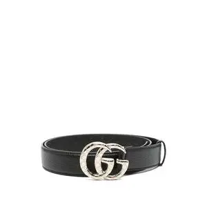 Gucci Calf Leather Double G Buckle Belt