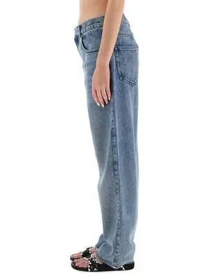 Isabel Marant Étoile Jenny Wide Leg Jeans - Blue