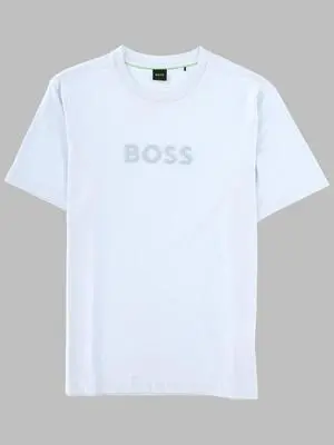 BOSS T-shirt Terrace Con Logo - Multicolor