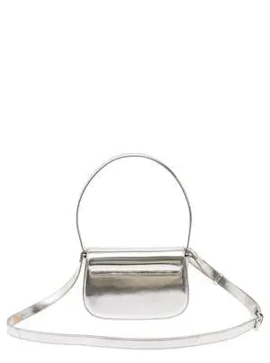 DIESEL® 1dr' Shoulder Bag In Laminated Leather - Silver