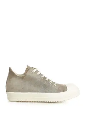 Rick Owens Low-top Lace-up Sneakers - Brown