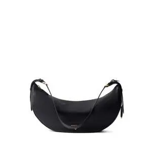 Prada Calf Leather Shoulder Bag - Black
