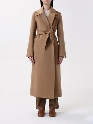 Max Mara Camel Cashmere Coat - Brown