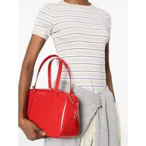 A.p.c. Patent Leather Tote Bag