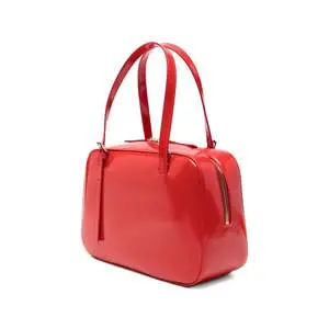 A.p.c. Patent Leather Tote Bag