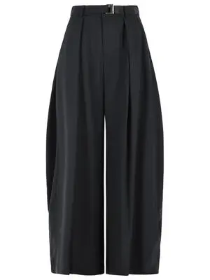 Sacai Wool Blend Suiting Pants - Black