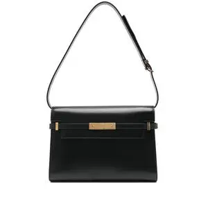 SAINT LAURENT SAINT LAURENT Black Calf Leather Shoulder Bag
