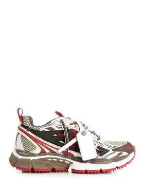 Off-White Be Right Back" Sneakers With Signature Arrow Motifs - Multicolor