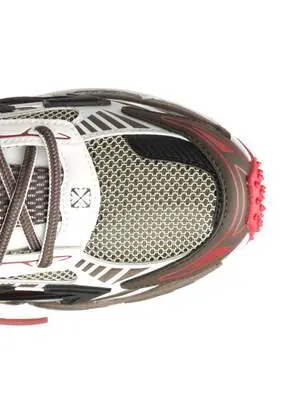 Off-White Be Right Back" Sneakers With Signature Arrow Motifs - Multicolor
