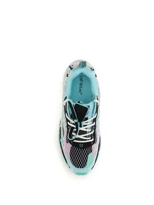 Off-White Be Right Back" Sneakers With Signature Arrow Motifs - Multicolor