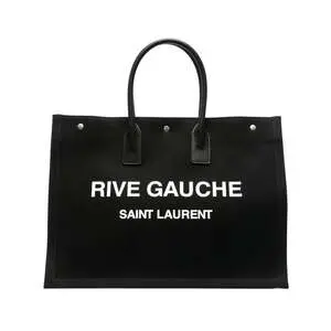 Saint Laurent Rive Gauche Tote Bag - Black